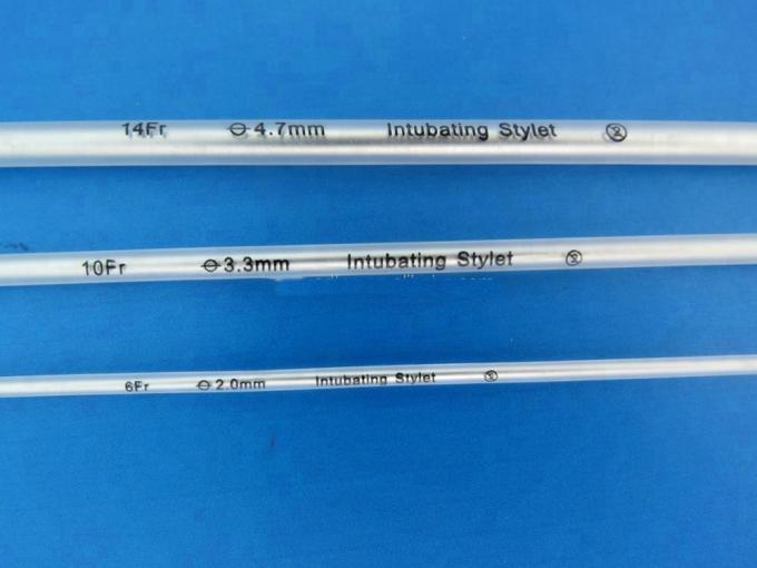 Silver Color Endotracheal Tube Introducer Stylet , Endotracheal ...