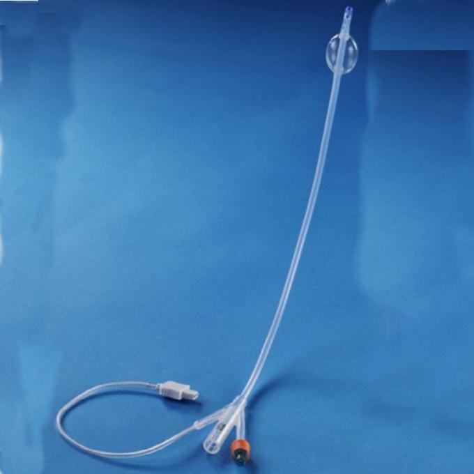 Disposable Silicone Medical Thermometric Urethral Foley Catheter With ...