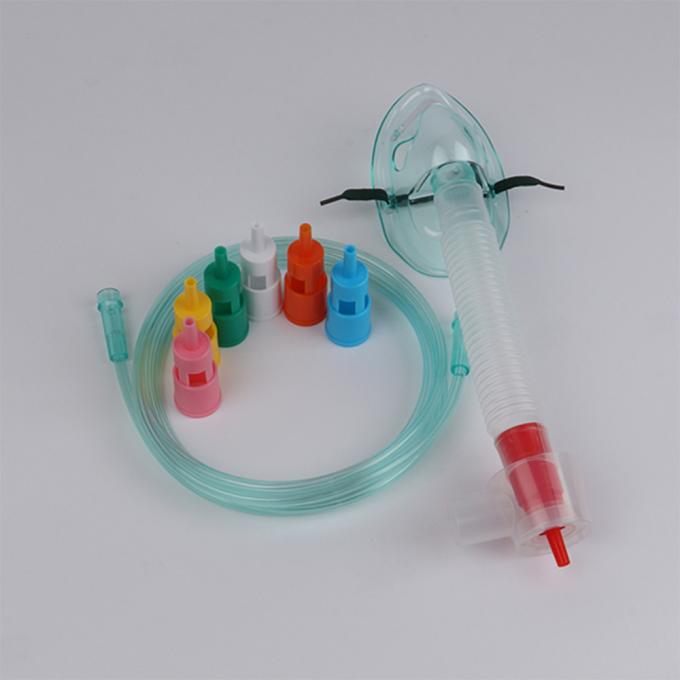 PVC Adjustable Venturi Non Rebreather Oxygen Mask / Multi Vent Mask ...