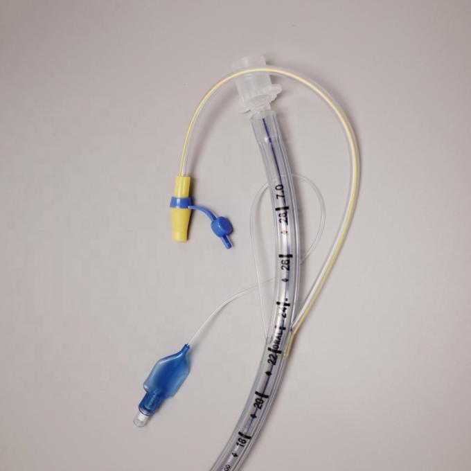 Medical PVC Armored Endotracheal Tube With Suction Catheter ...