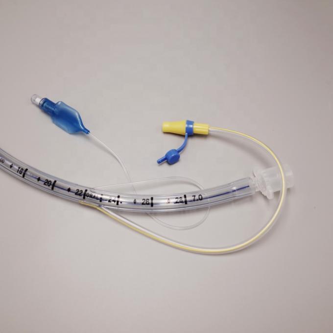 Disposable Medical Armoured Endotracheal Tube With Suction Catheter