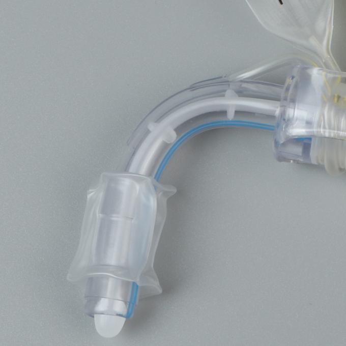 Safety Medical Disposable Tracheostomy Tube High Volume With Subglottic ...