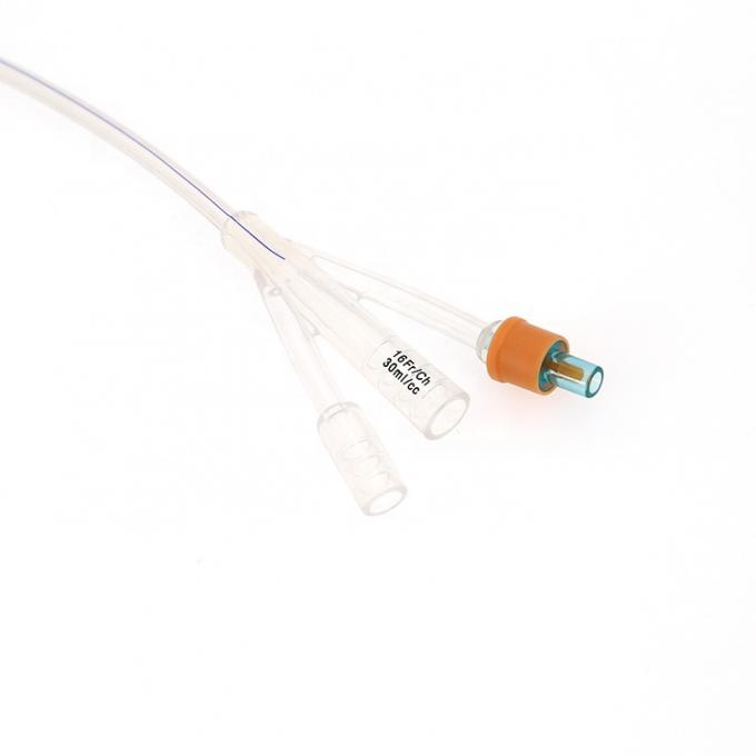 Mdr Silicone Foley Catheter Three Way Coude Tip Tiemann Normal Balloon ...