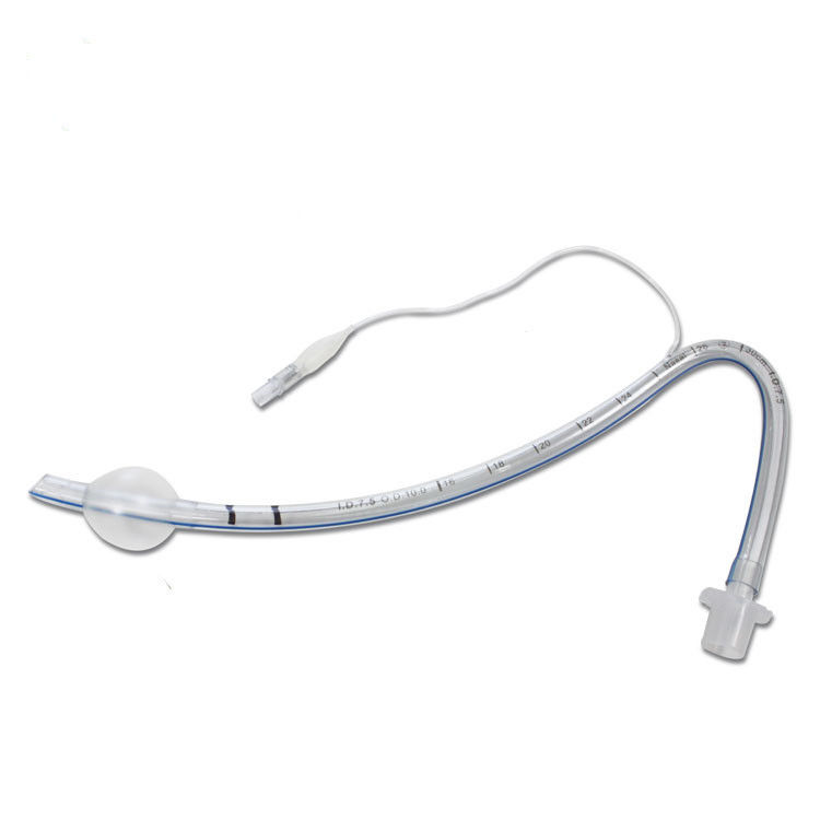 Low Profile Cuffed 7.5 Endotracheal Tube, PVC Nasal Intubation Tube