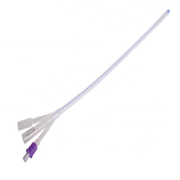 Medical Silicone Urethral Catheter 3 Way 16Fr 18Fr 20Fr 22Fr 24Fr