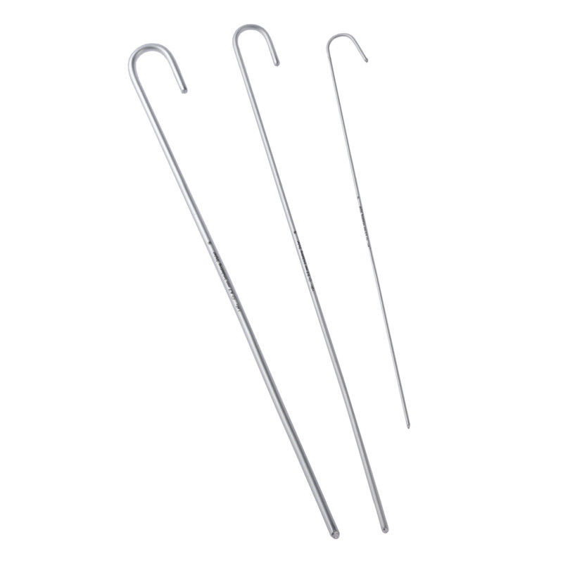 Silver Color Endotracheal Tube Introducer Stylet , Endotracheal ...