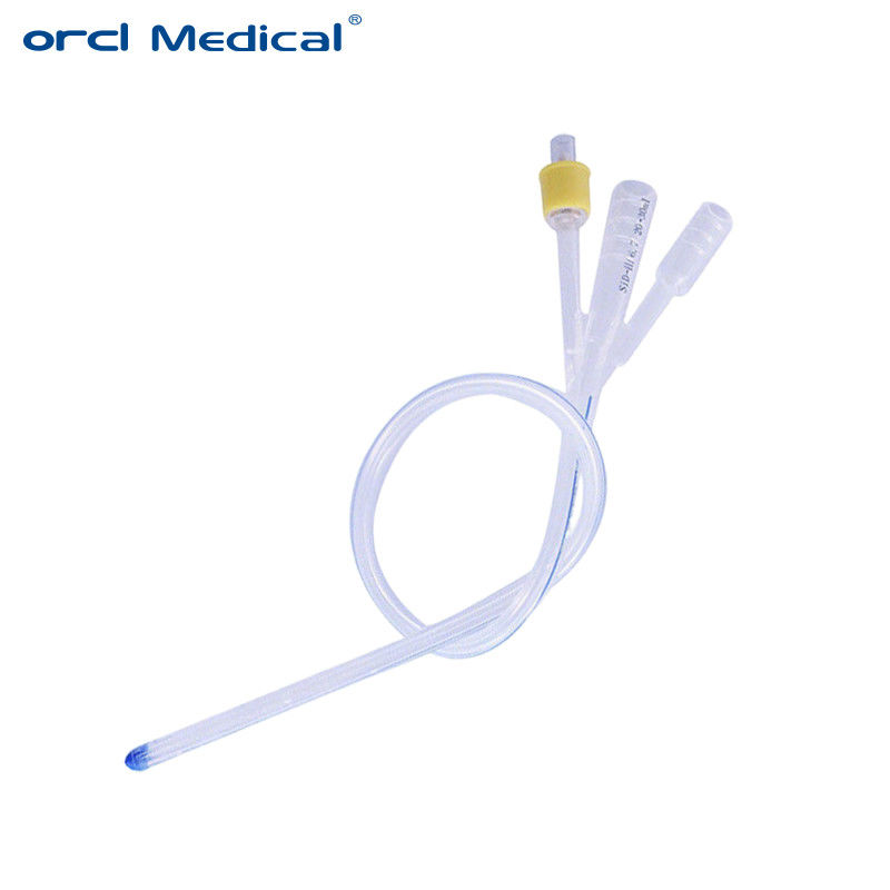 Mdr Silicone Foley Catheter Three Way Coude Tip Tiemann Normal Balloon ...