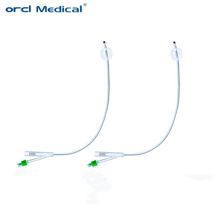 8Fr 10Fr 12Fr 14Fr 16Fr 18Fr 20Fr 22Fr 24Fr 2 Way Silicone Foley Catheter