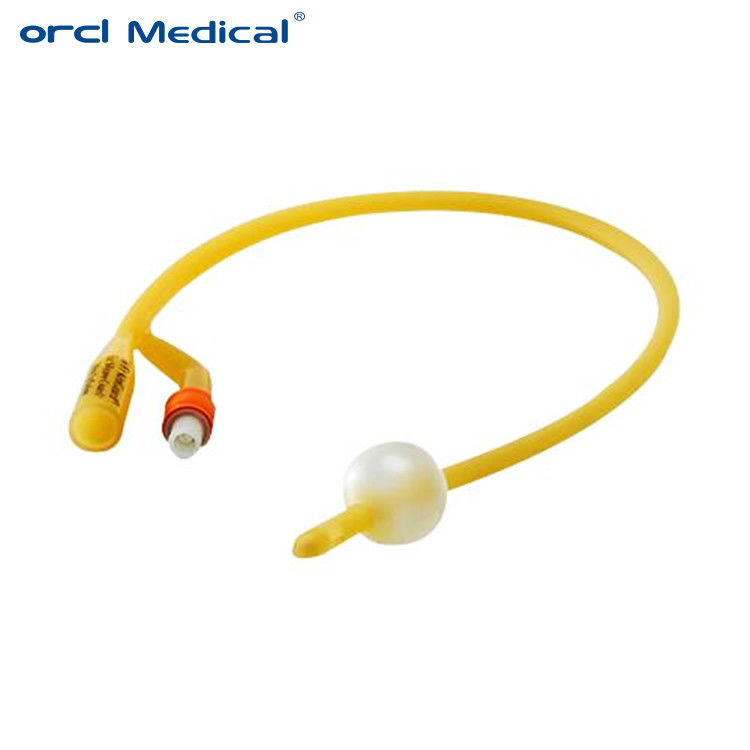 Orcl Male Child External Sterile Latex Foley Balloon Catheter 2 Way 3 Way