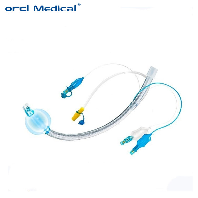 Disposable Medical Supply Armoured Endotracheal Tube With Suction Catheter