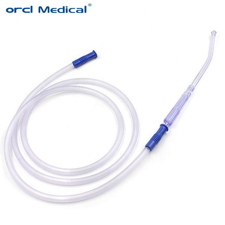 180cm 360cm Disposable Suction Catheter / PVC Suction Catheter With ...