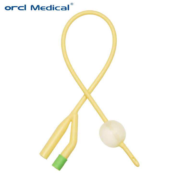 OEM Latex Foley Catheter Medical Grade Foley Balloon Catheter 3 Way / 2 Way