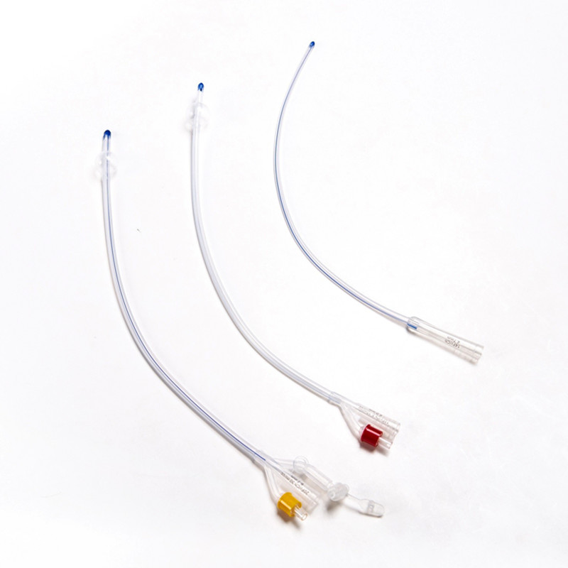 Medical Silicone Coated Foley Catheter Adult Urethral Catheter Tube in ...