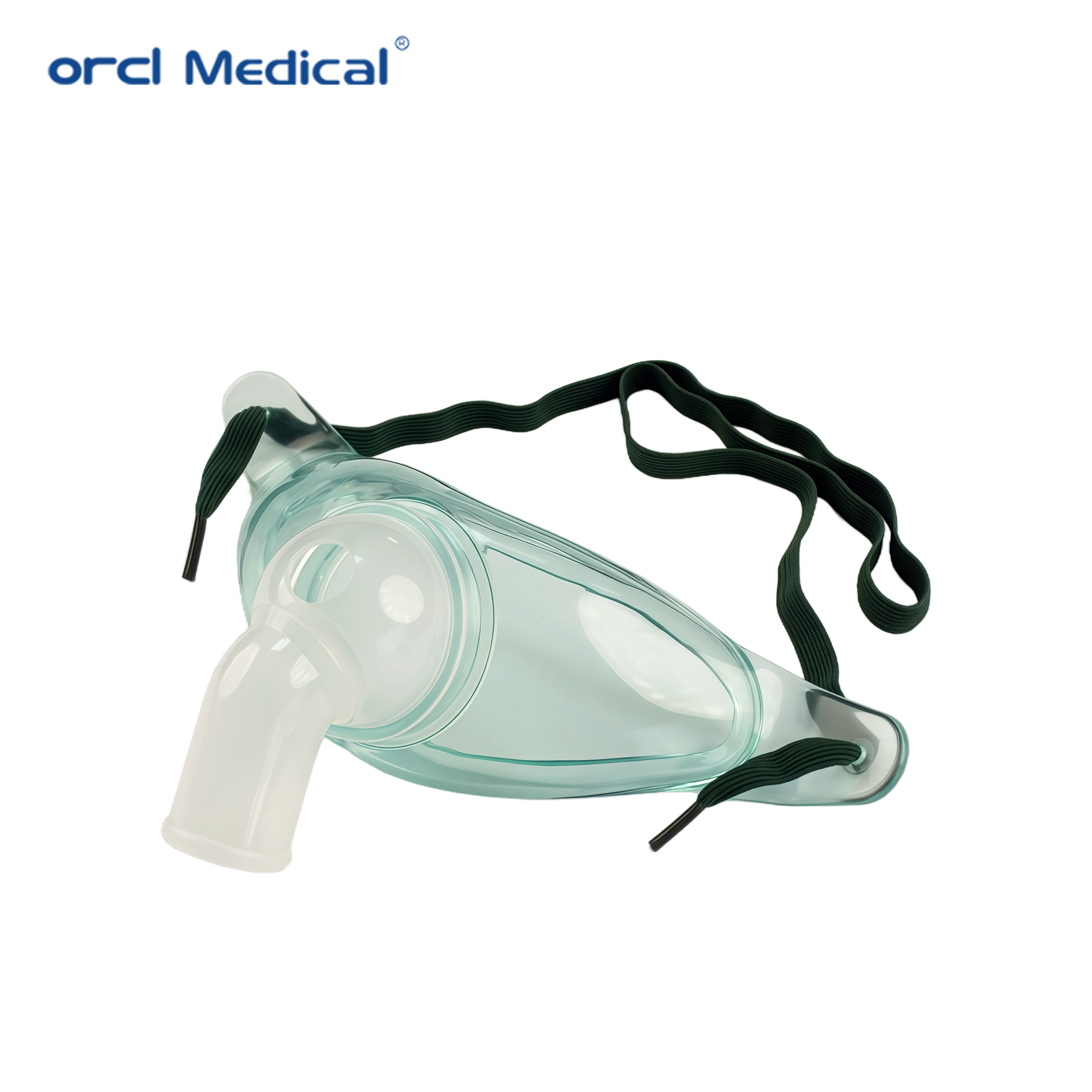 Disposable Medical Supply PVC Face Oxygen Mask Tracheostomy Mask For ...