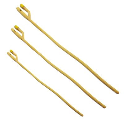 Silicone Coated Latex Foley Balloon Catheter 2 Way For Urology Surgery