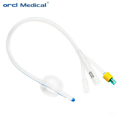 Mdr Silicone Foley Catheter Three Way Coude Tip Tiemann Normal Balloon ...