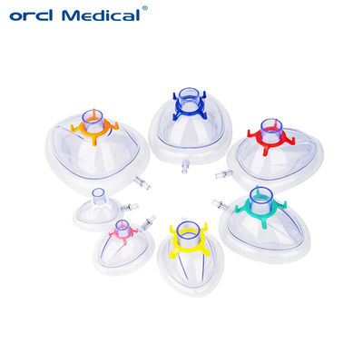 Medical Surgical Soft PVC Air Cushion Mask Disposable Anaesthetic Mask