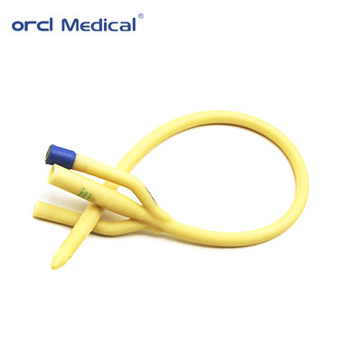 Factory Wholesale Medical Disposable Yellow Urinary Fr6-30 Latex Foley ...