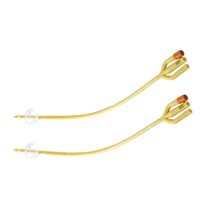 Factory Wholesale Medical Disposable Yellow Urinary Fr6-30 Latex Foley ...